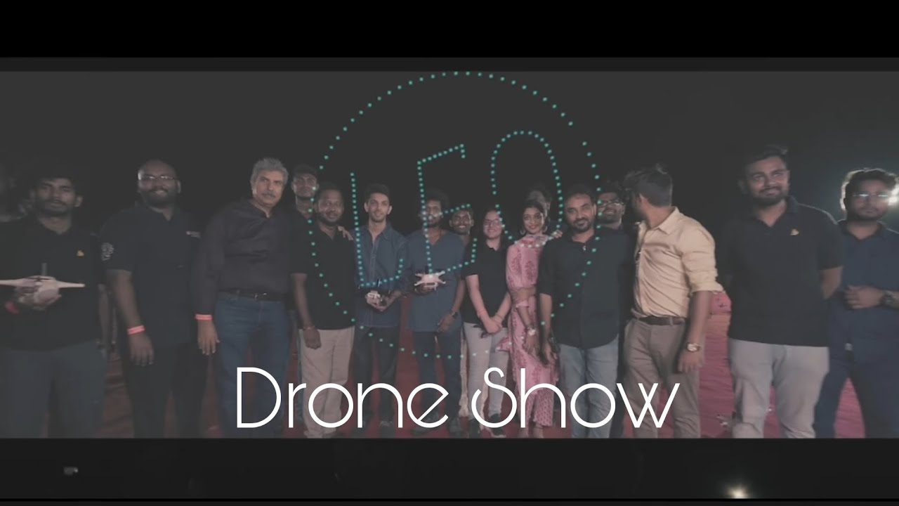 😍😎Leo Musical Drone Show 😍😎🙏Thanks To@SonyMusicIndia - YouTube