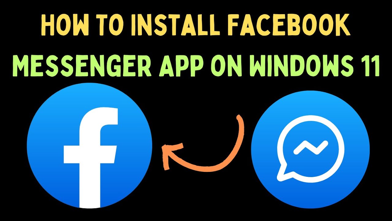 How To Install Facebook Messenger App on Windows 11 - YouTube