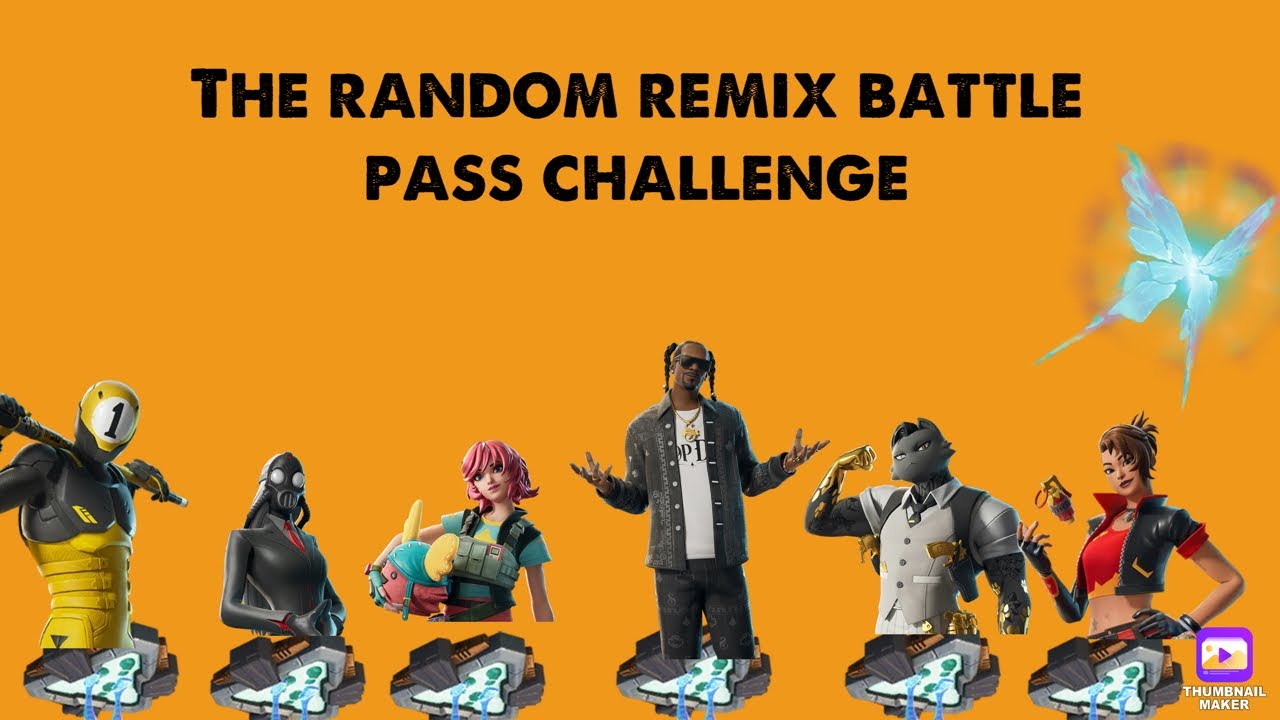 The Random Remix Battle Pass Challenge - YouTube