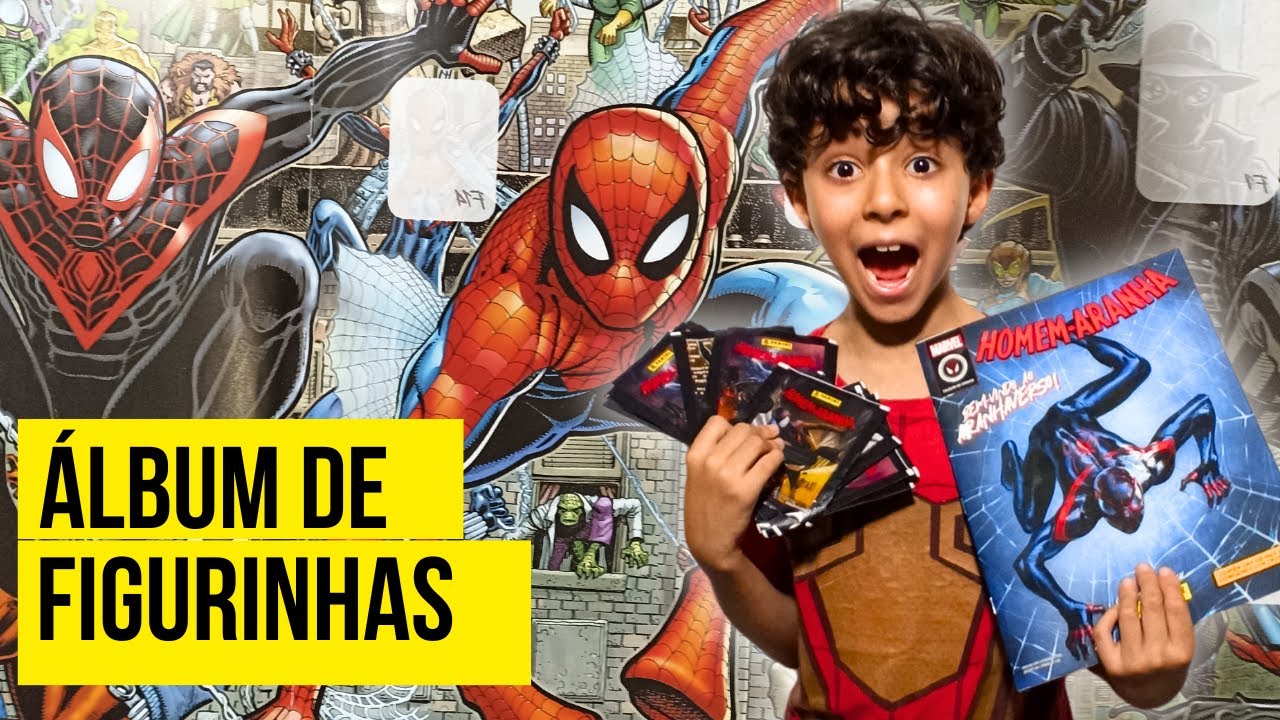 Álbum do Homem-Aranha da Panini + Desfile Cosplay - YouTube