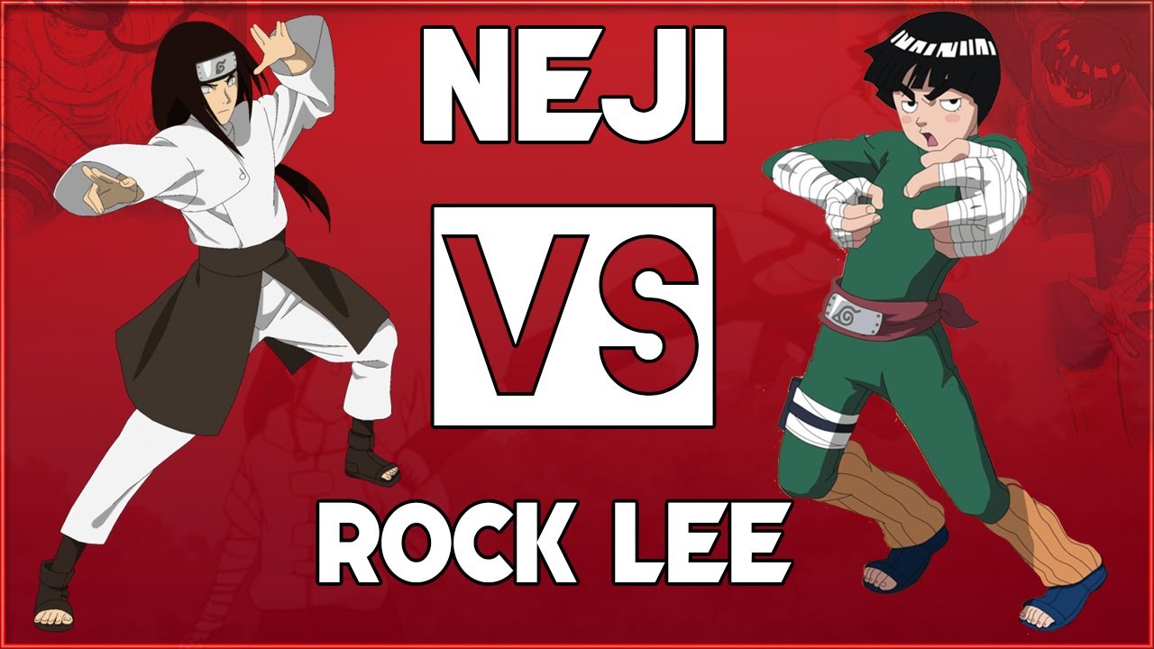 Rock Lee Vs Nej Hyuga ( 8 Inner Gates Vs. Eight Trigrams 64 Palms ...