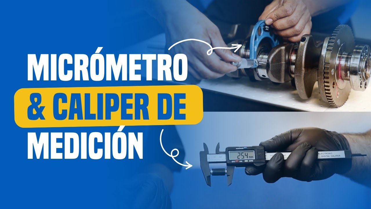 Cómo Usar el Micrómetro y Caliper de Medición | Guía Paso a Paso - YouTube