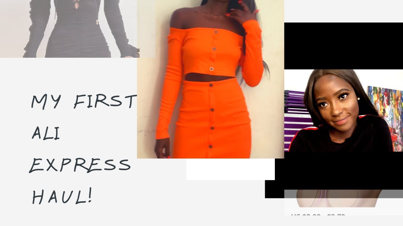 My First Ali Express Try-On Haul! What I Ordered Vs What I Got! - YouTube