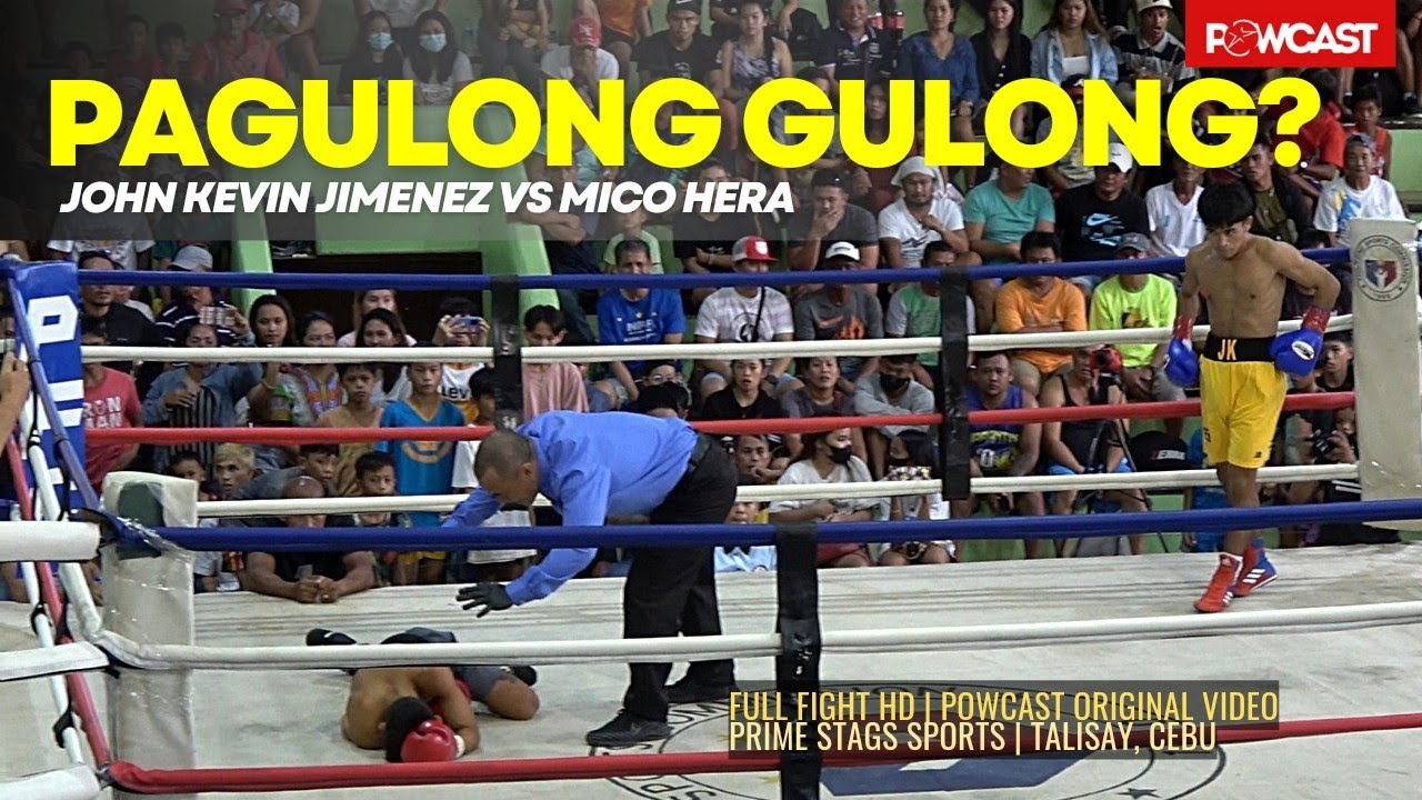 John Kevin Jimenez vs Mico Hera Full Boxing Fight | Prime Stags Sports ...