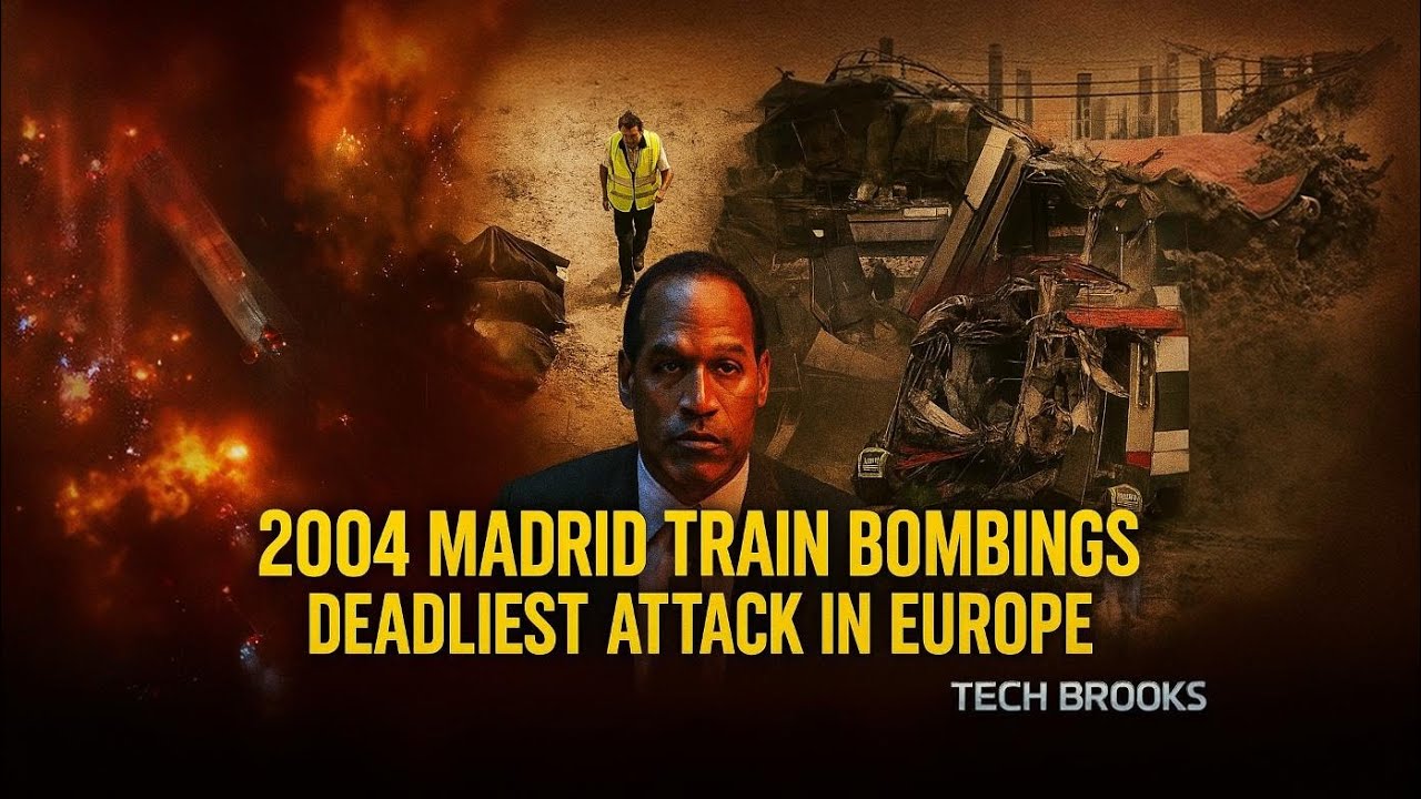 2004 Madrid Train Bombings Deadliest Attack in Europe - Tech Brooks ...