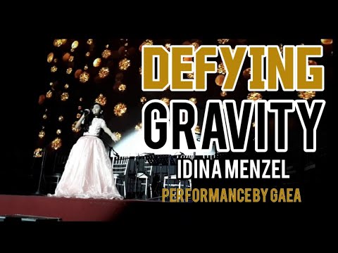 DEFYING GRAVITY by Idina Menzel WICKED performance by 9 year old Gaea ...