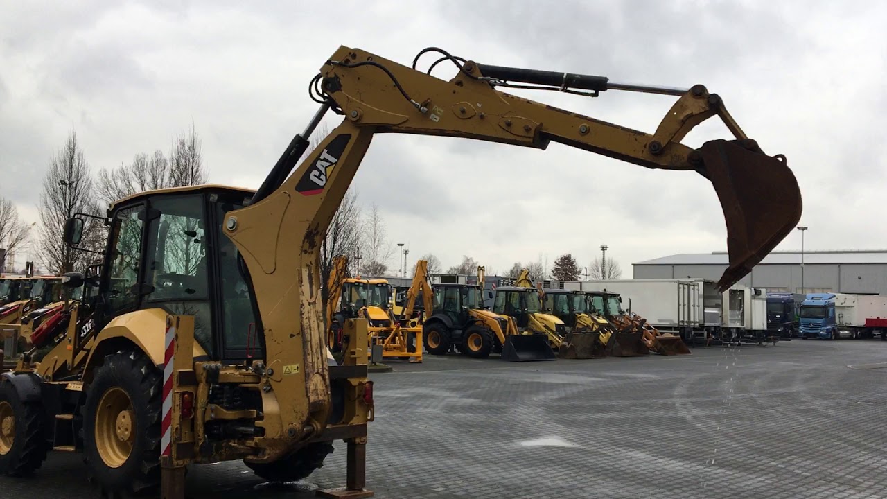 CAT CATERPILLAR 432 F2 - YouTube