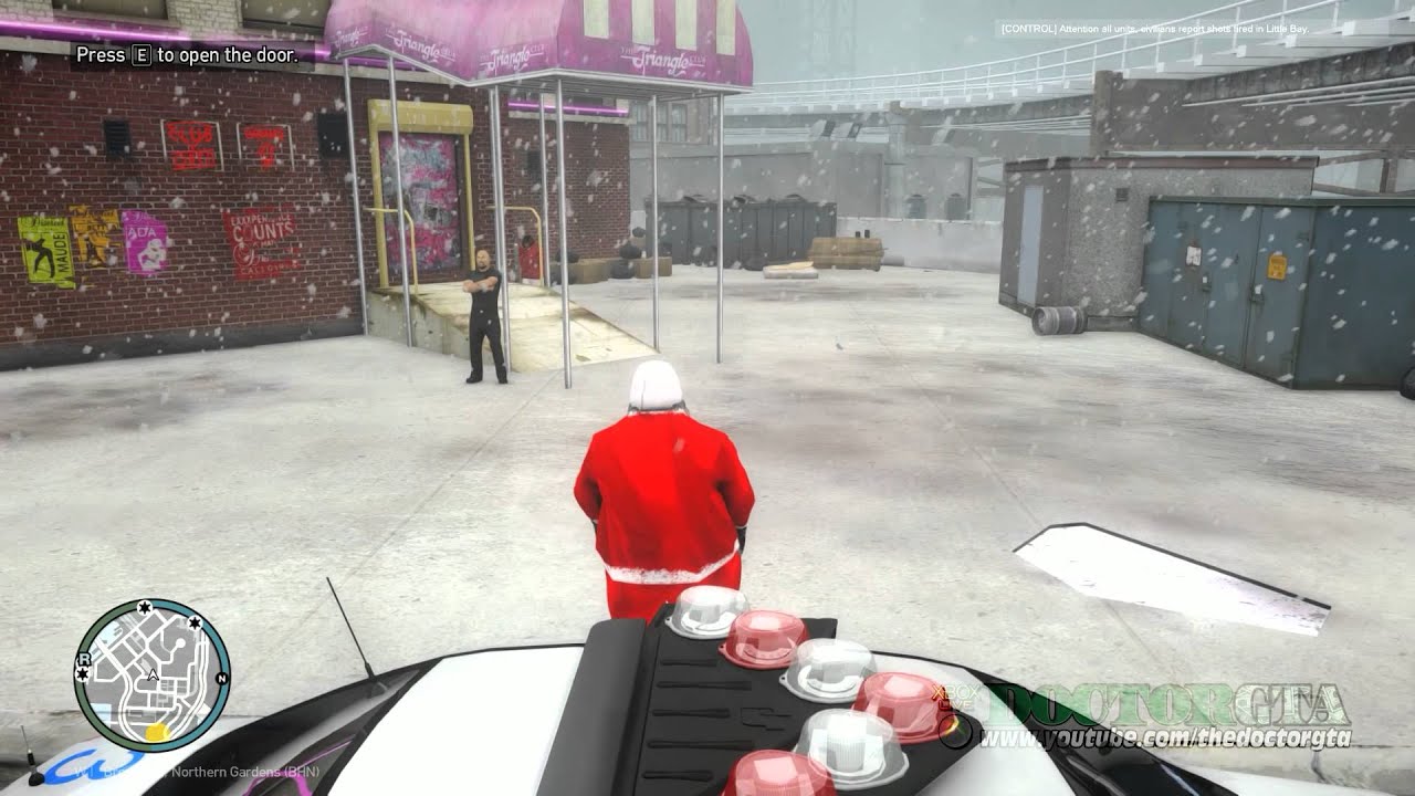 GTA 4 Police Patrol - Nypd Santa Clause "Christmas Special" - YouTube