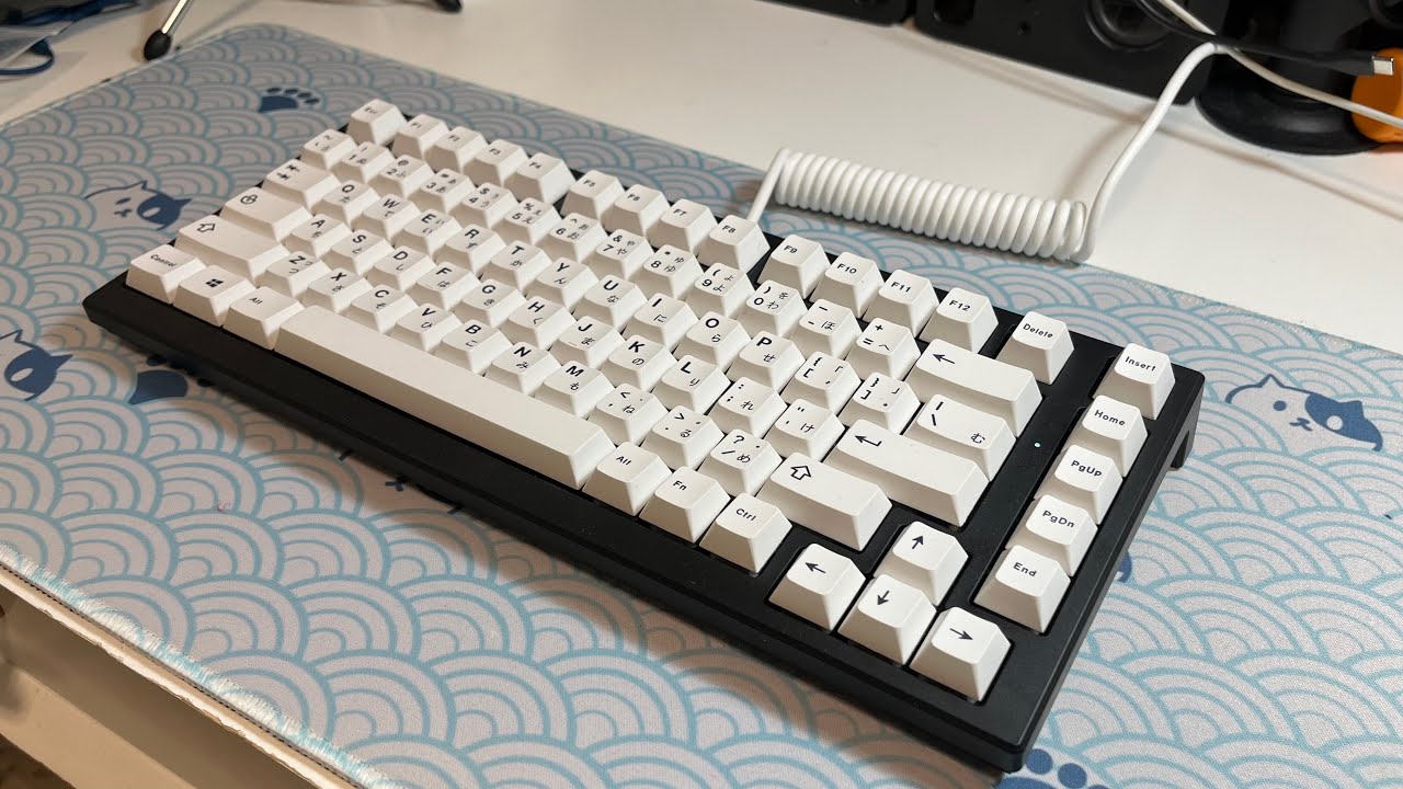 Monsgeek MG75 - CRUELLA (Gateron Milky Yellow) - YouTube