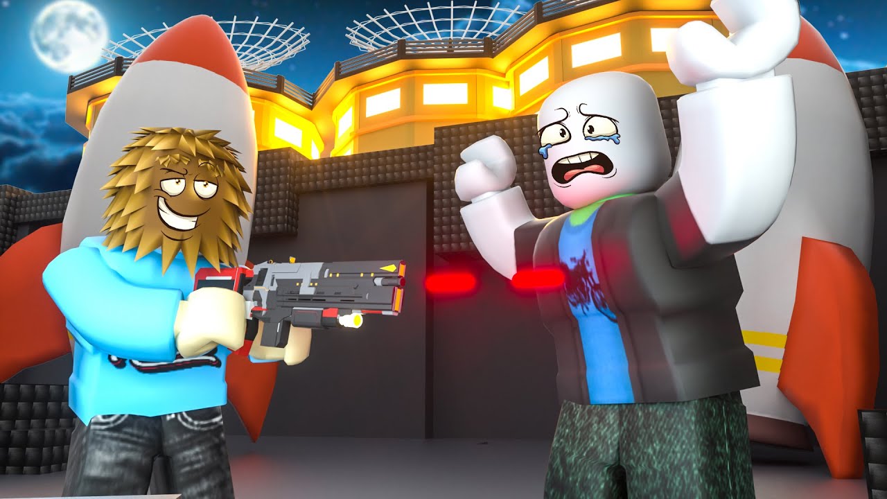 Fighting A SPACE War In Roblox - YouTube