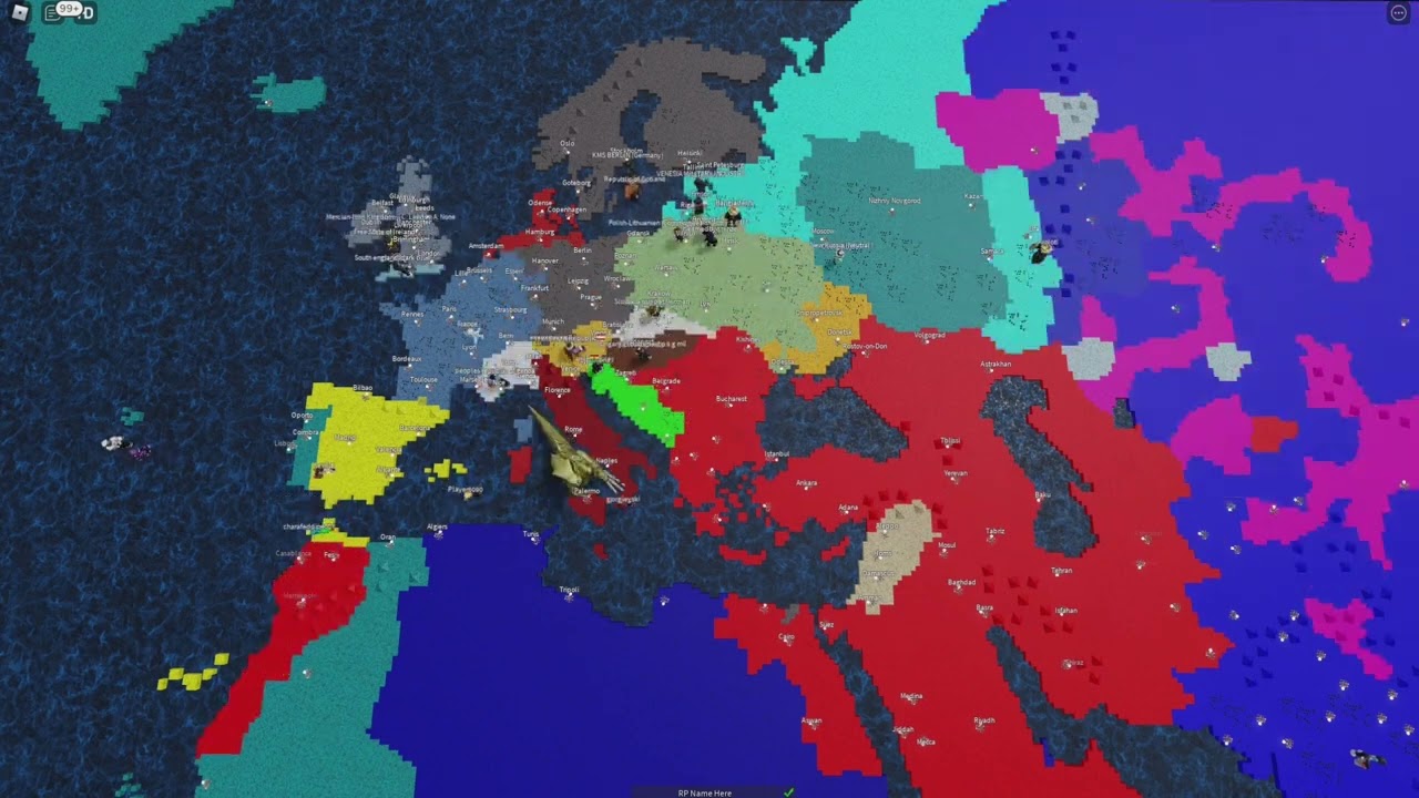 Roblox Nations Roleplay Timelapse 21 - YouTube