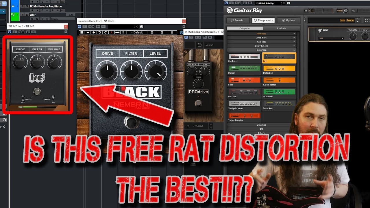 Rat Distortion Plugins! Which One Is The King Of The Pack?? - YouTube