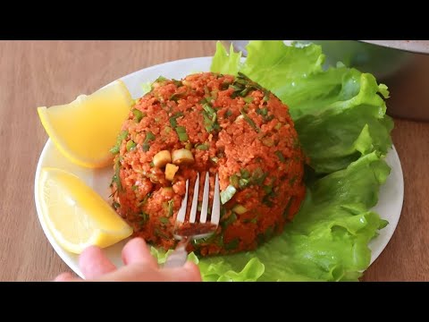 KISIRI BİR DE BENİM TARİFİMLE DENEYİN✅ Tam Ölçülü Kısır Tarifi 😋