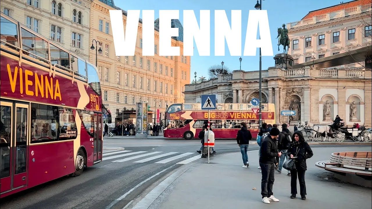 Vienna Walk in March 2023 (1+ Hour Tour 2023) | 4K HDR - YouTube