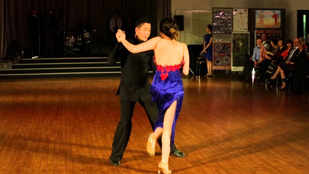QS Winter Ball 2015 - Nadia & Rommel - Salsa - YouTube