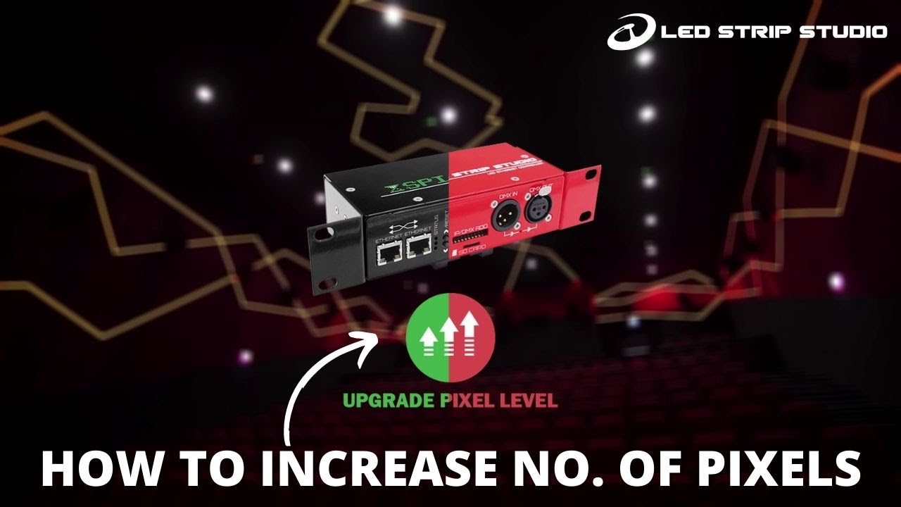How to upgrade pixel count of your LED controller? - YouTube