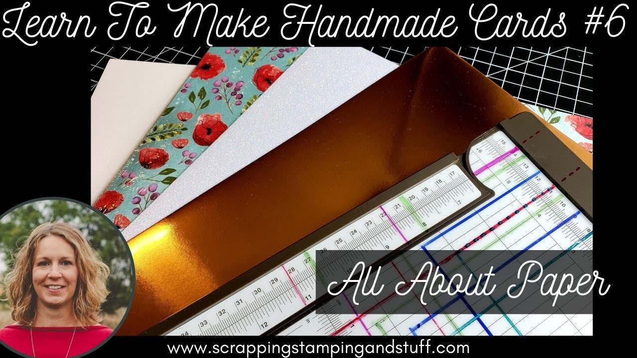 Learn To Make Handmade Cards #6 - Paper For Cardmaking, Cardstock ...