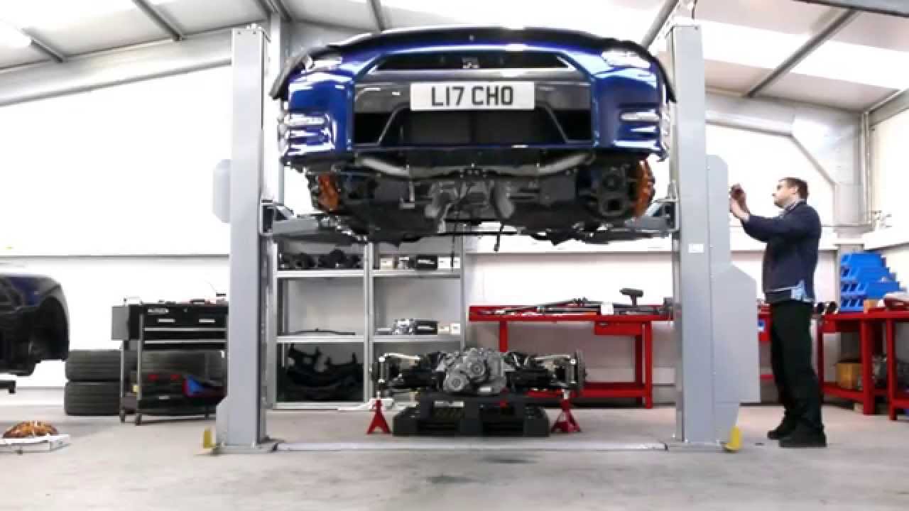 Nissan GT-R:Removal of the engine gearbox and chassis Ниссан ГТ-Р ...