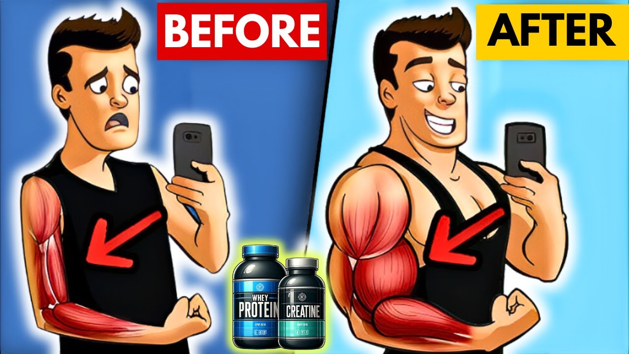 30 Days, 2 Supplements: INSANE Body Transformation! - YouTube