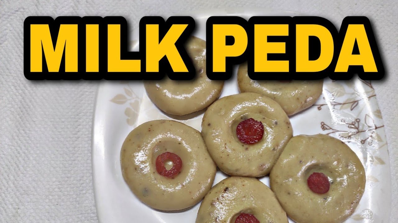 Milk Peda Instant Milk Sweet Ambience Kitchen Youtube