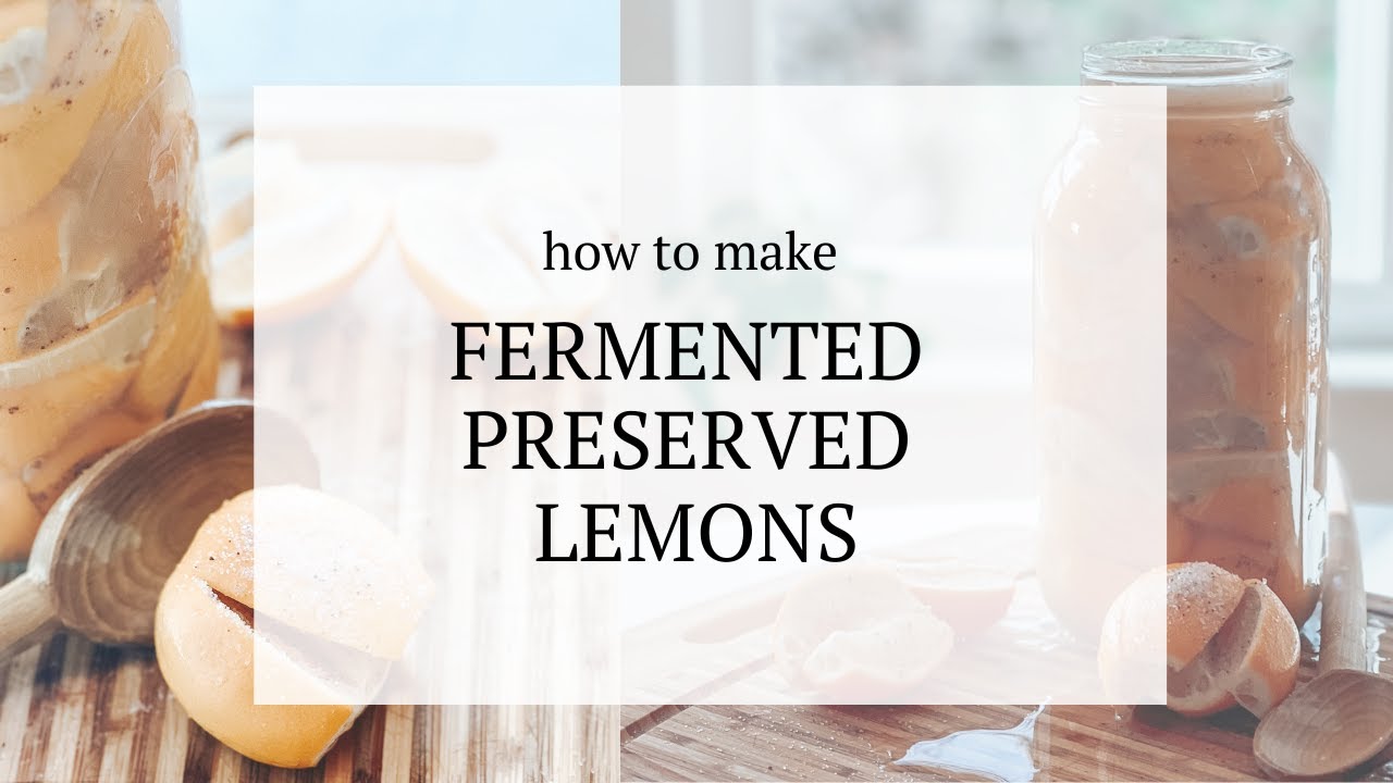 Fermented Preserved Lemons SD 480p - YouTube