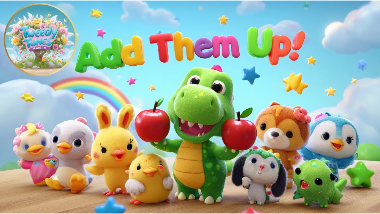 📚 “Add Them Up!” | A Fun Kids’ Math Song (Counting to 10 with Addition ...
