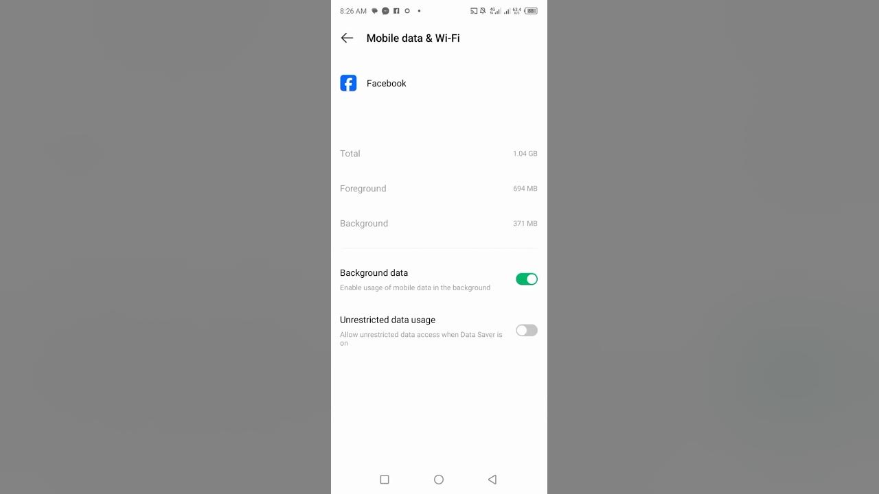 How to Off background Data Usage : Android - YouTube