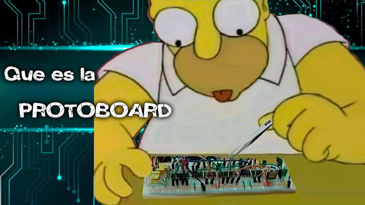 Placa de pruebas Protoboard | Que es la protoboard y como funciona ...
