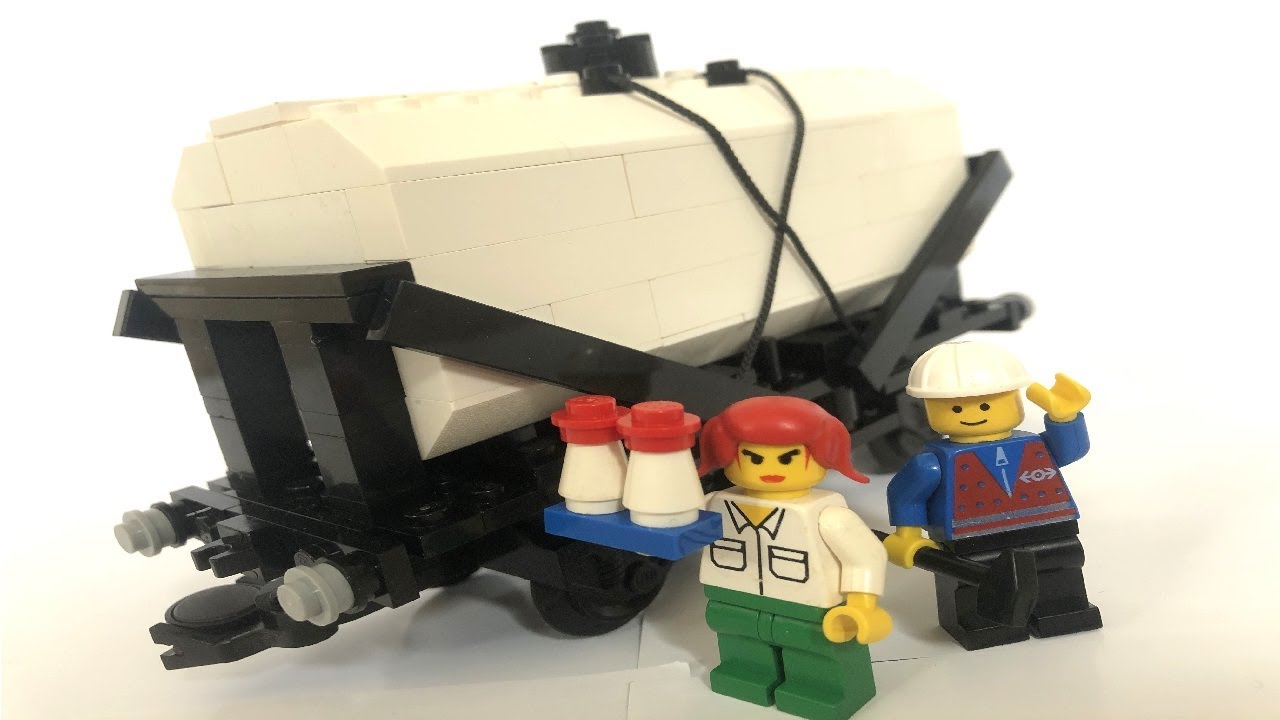 LEGO BR Milk Tanker MOC - YouTube