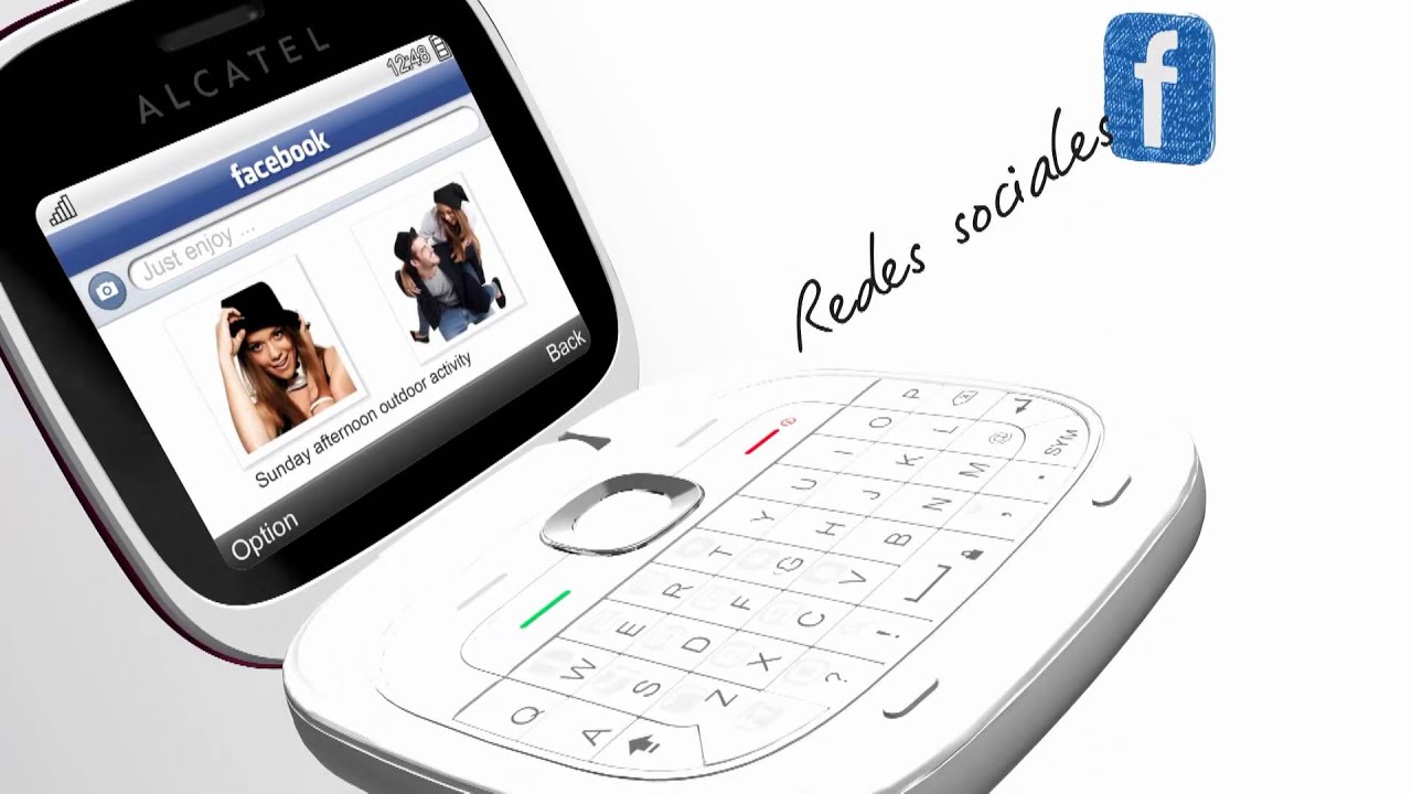 ALCATEL ONE TOUCH GLAM 810 Disfruta su diseño único. - YouTube