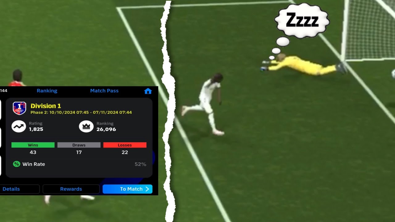 Random division 1 game of efootball . - YouTube