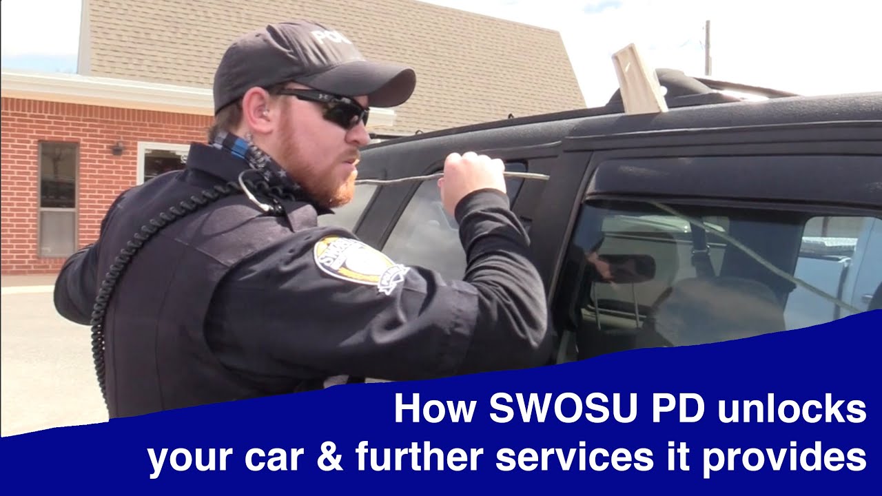How SWOSU PD unlocks your car & further services it provides - YouTube