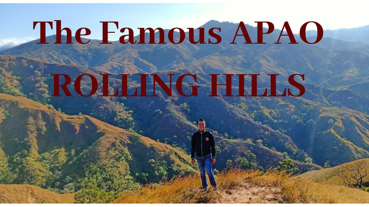 APAO ROLLING HILLS ESCAPADE, The Famous Hills in Northern Luzon - YouTube