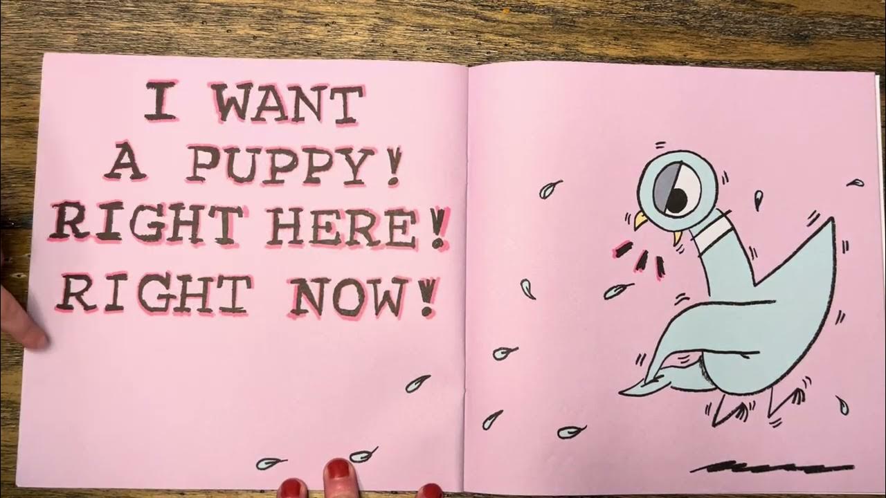 The Pigeon Wants a Puppy! By Mo Willems - YouTube