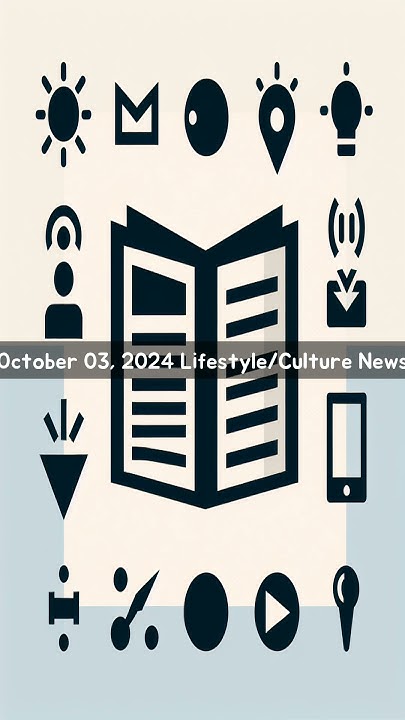 1-Minute Lifestyle/culture News (October 03, 2024, Thursday) - YouTube