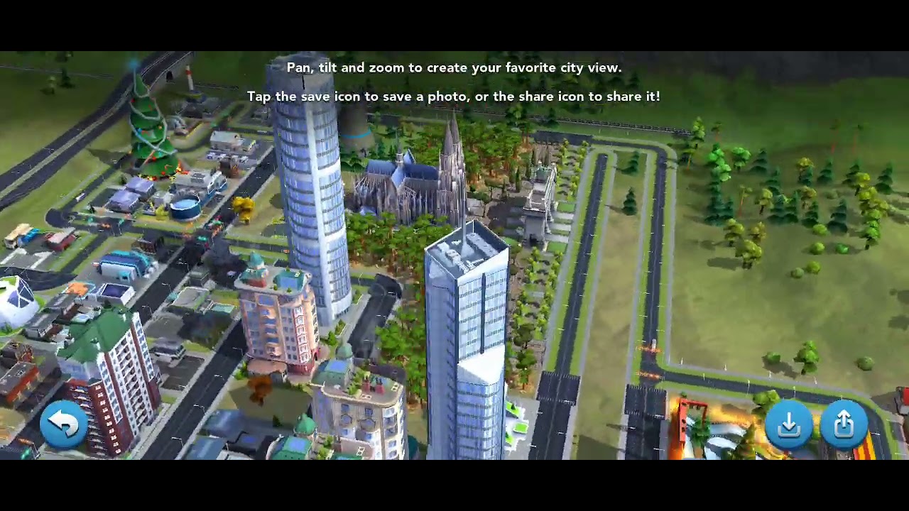 Biggest simcity church ground - YouTube
