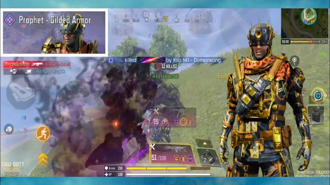 NEW FREE Prophet - Gilded Armor | Enemy Mythic Kilo Demonsong Saved The ...