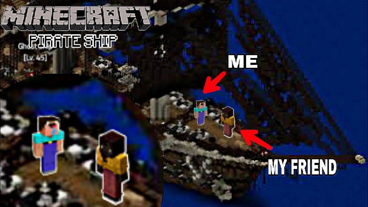 NOOB PVP ON PIRATE SHIP MAP | THE BRIDGE | MINECRAFT - YouTube