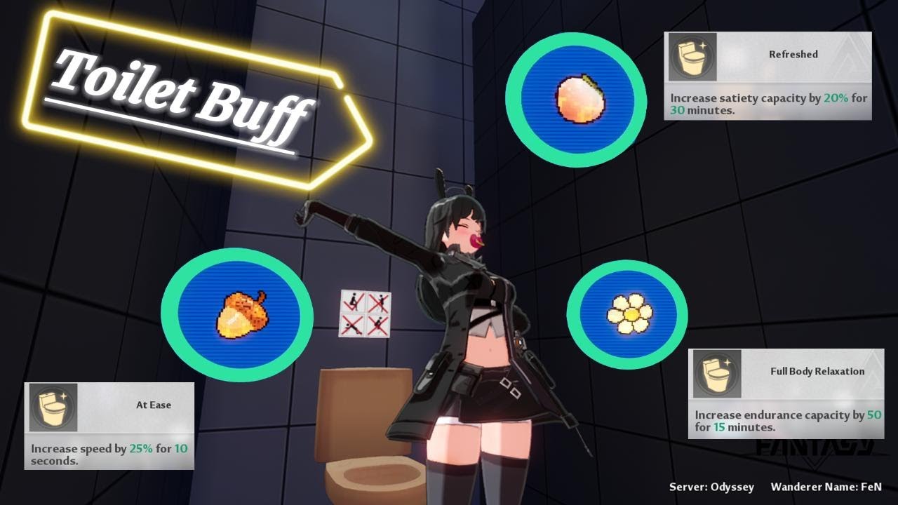TOILET buff.. yes its real and gamechanging buff !!! - YouTube