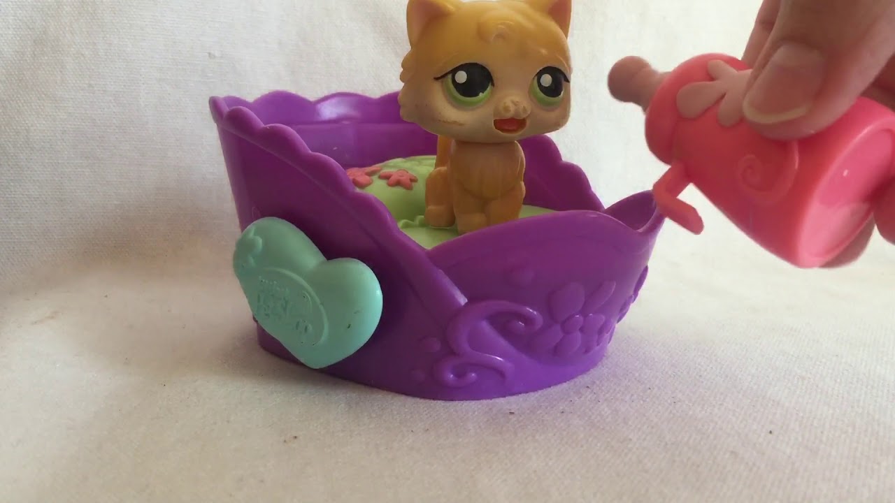 Magic Motion bed LPS and cat with bottle - YouTube