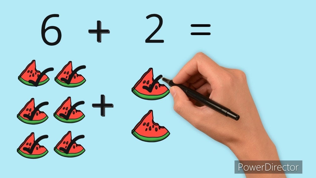 Basic maths - addition for kids - simple equations ⁠@caramellatv9149 # ...