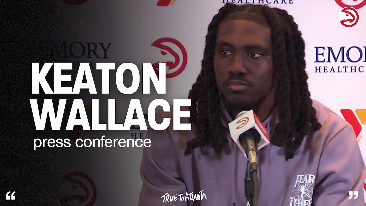 Hawks vs. Kings Postgame Press Conference: Keaton Wallace - YouTube