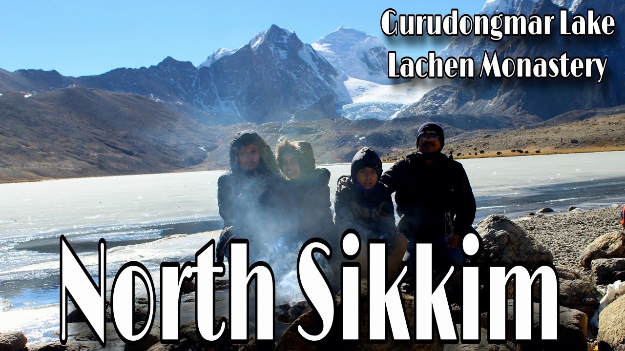 Frozen Gurudongmar Lake in December End | Lachen Monastery | North ...