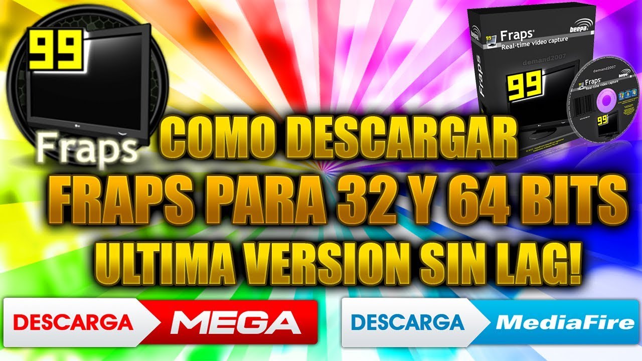 Como Descargar Fraps FULL EN ESPAÑOL 32 y 64 bits 2019 - YouTube