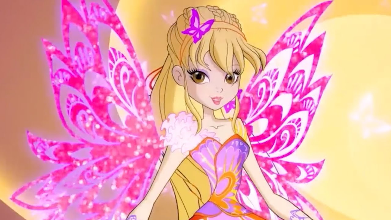 Stella's FULL Season 8 Butterflix transformation | Winx Club Clip - YouTube