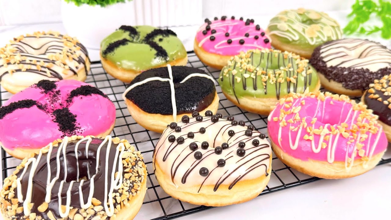 RAHASIA DONAT PREMIUM TANPA KENTANG HASILNYA SUPER LEMBUT, FLUFFY DAN ...