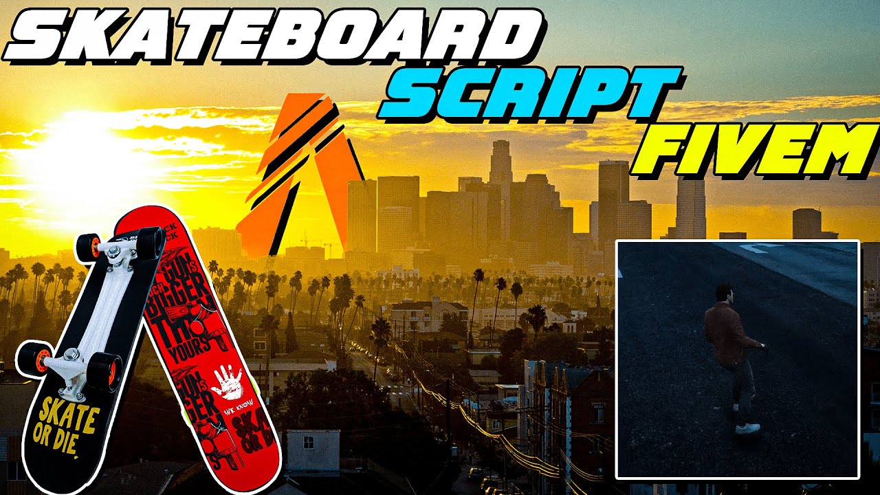 Free Skateboard Script | QBCore/ESX | FiveM Tutorial #47 - YouTube