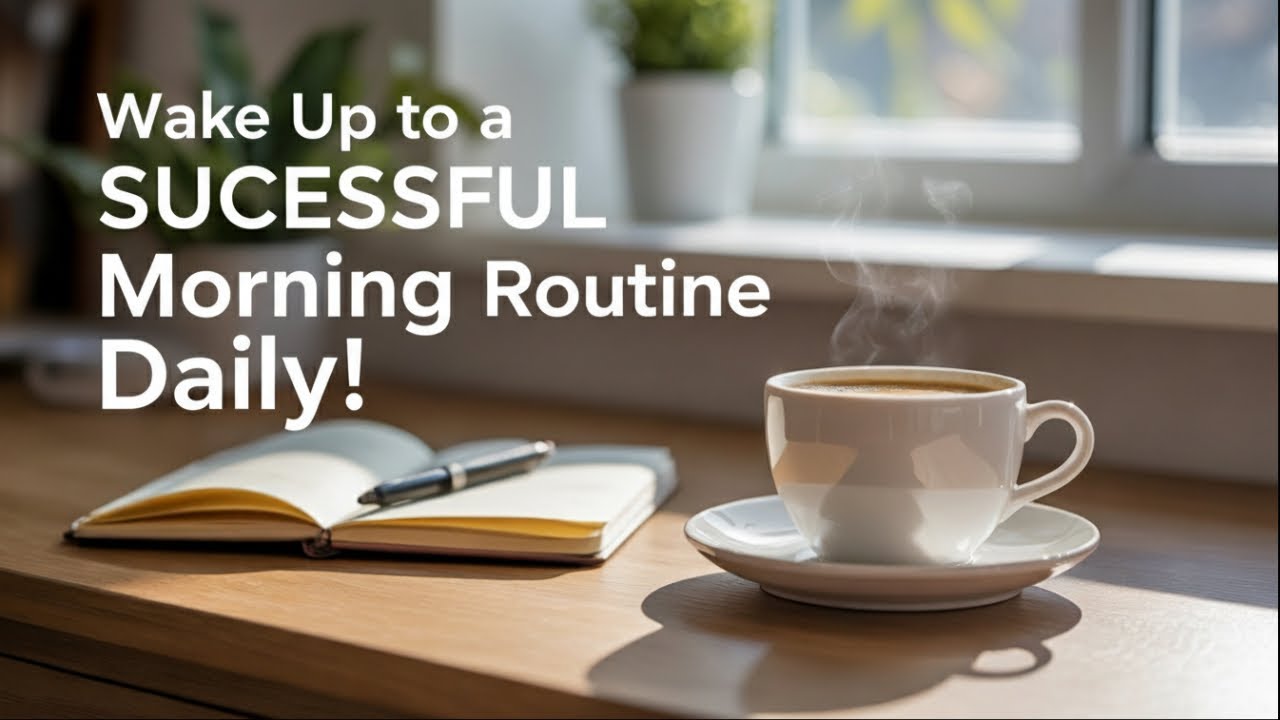 Wake Up to a SUCCESSFUL Morning Routine Daily! - YouTube