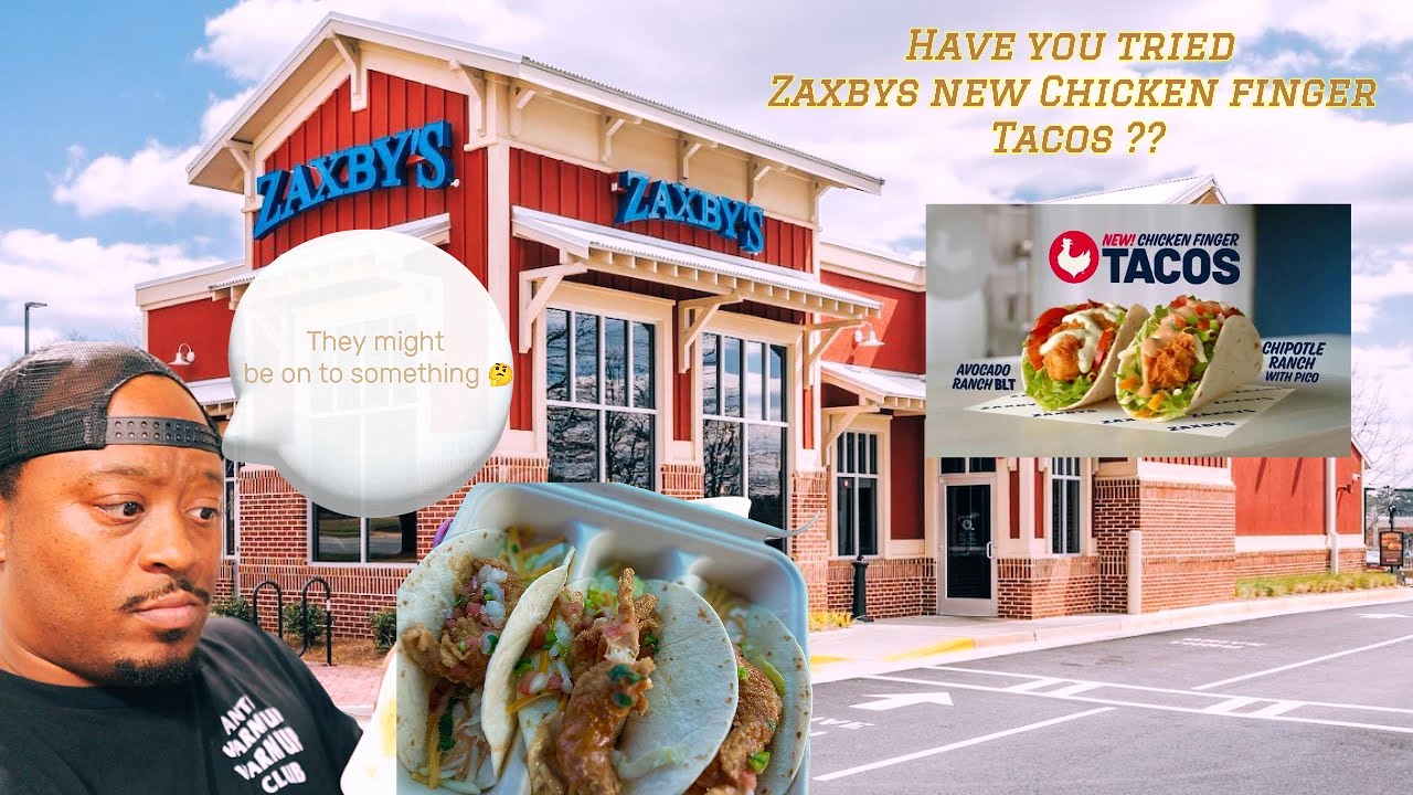 Are the NEW Zaxbys Tacos worth the hype? - YouTube