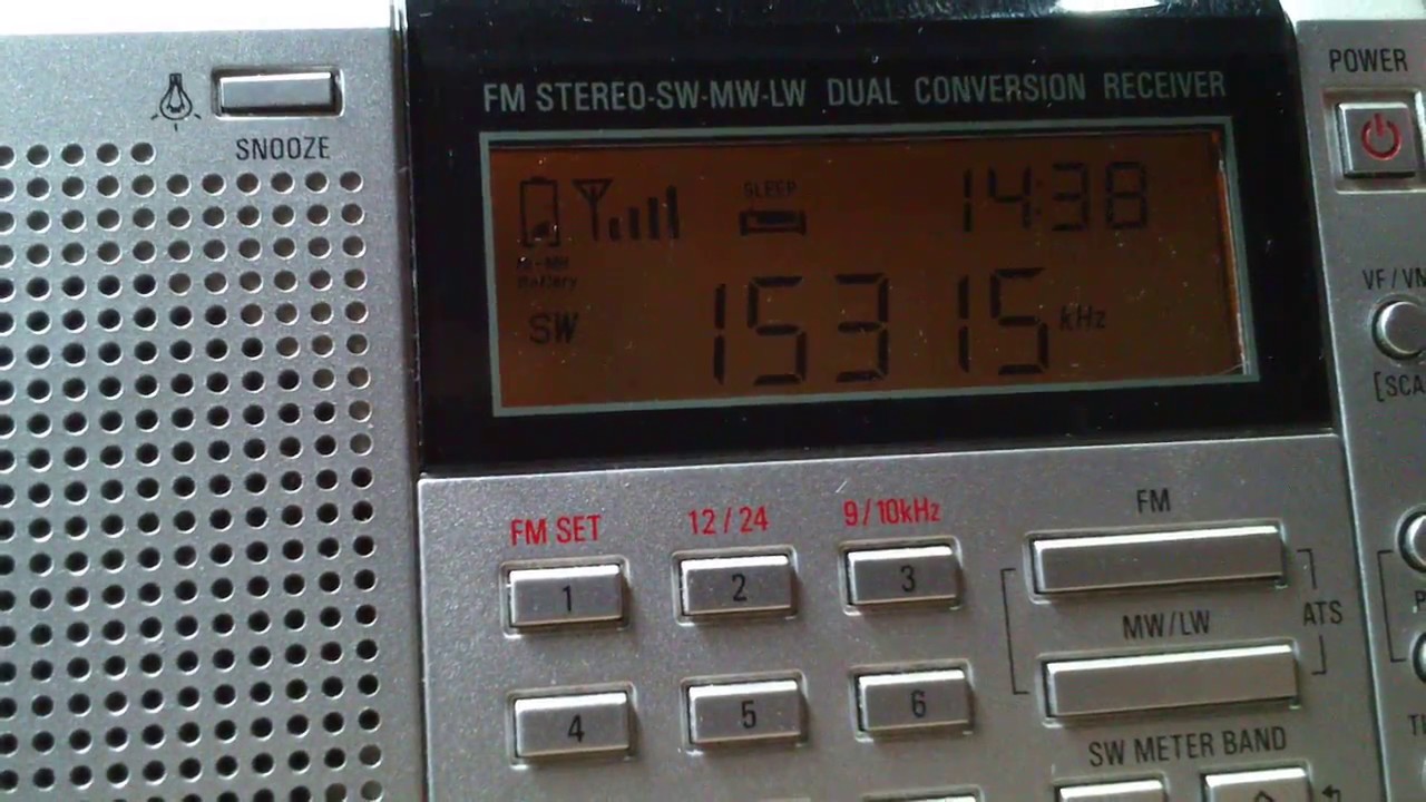 Deutsche Welle - 15315 kHz (Ondas Curtas) - TECSUN PL-210 - YouTube